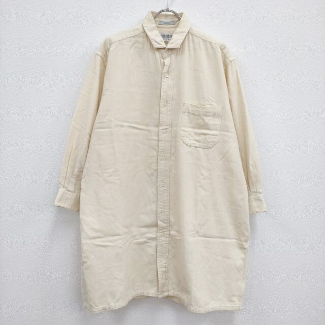 L220548-913208-49 商品説明 ブランド INDIVIDUALIZED SHIRTS アイテム 長袖シャツ USA製 起毛コットン チュニック ロング丈 カラー オフホワイト※色は実物を見て判断したものを記載しております。発売...
