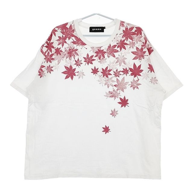 L248940-96008-39 商品説明 ブランド gomme アイテム 半袖Tシャツ カットソー リーフ柄 オーバーサイズ カラー ホワイト レッド※色は実物を見て判断したものを記載しております。発売時のカラー展開は把握しておりませんの...