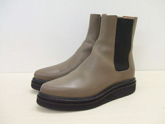 L190682-970108-189 商品説明 ブランド LEGRES アイテム ブーツ チェルシーブーツ カラーD.TAUPE サイズ37 サイドゴア カラー グレージュ（D.TAUPE）※色は実物を見て判断したものを記載しております。発...