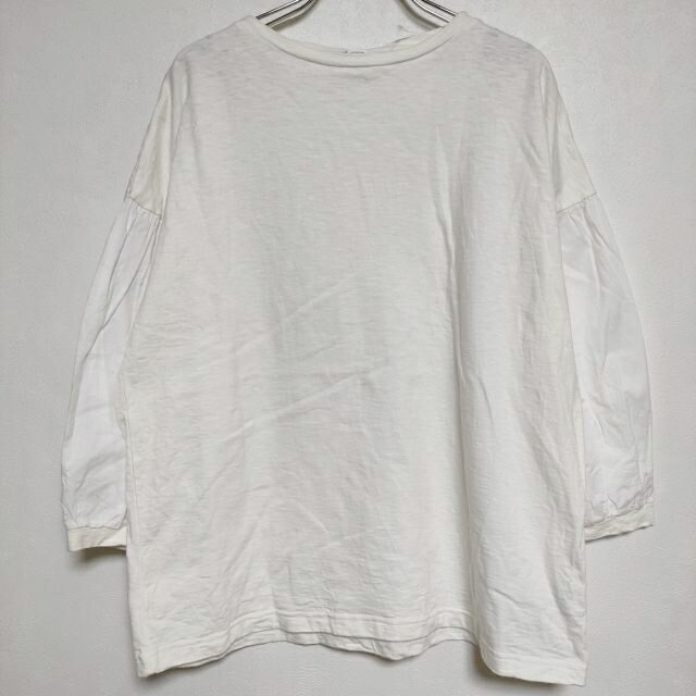 L239010-19100823-19 商品説明 ブランド A.U.G. relaxing オーグリラクシング アイテム 長袖Tシャツ カットソー ロンT 切替 カラー オフホワイト※色は実物を見て判断したものを記載しております。発売時のカ...