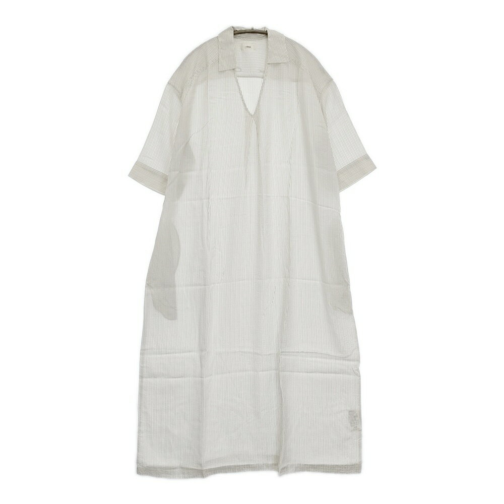 L267446-95208-29 商品説明 ブランド IENA アイテム ワンピース Cu/R ストライプスキッパーワンピース 定価20900円 五分袖 シャツ カラー ホワイト※色は実物を見て判断したものを記載しております。発売時のカラー...