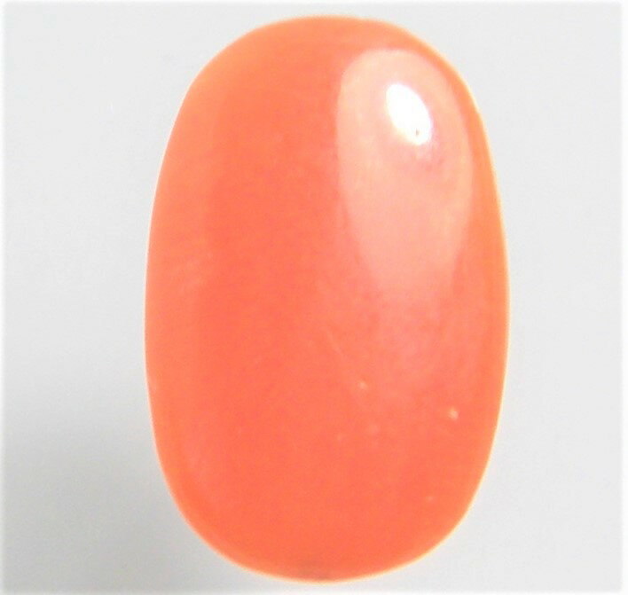 宝石名 天然石　珊瑚　コーラル 産地 　地中海　産 重さ 　1．69ct サイズ 石のサイズ 約　12．3x7．9x2．1ミリ 色 　オレンジ色　 商品説明 　地中海産　天然珊瑚　コーラル　裏面巣あり。 発送 簡易書留郵便も対応しています。...