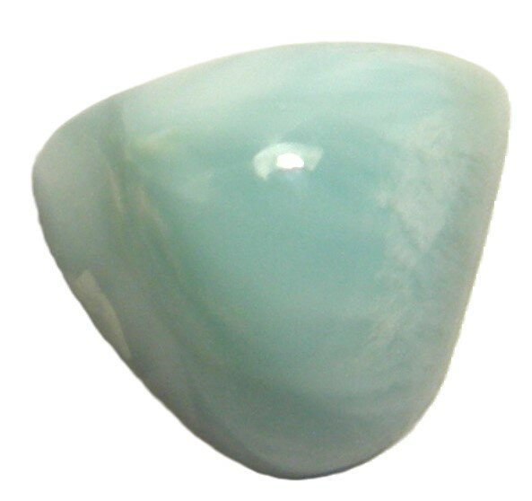 宝石名 天然　ラリマー 産地 　ドミニカ産 重さ 　3．10ct サイズ 　約　8．2x8．7x6．2ミリ 色 　青色 商品説明 　山高いカボションカット三角。 発送 簡易書留郵便も対応しています。重さにより価格変わります。