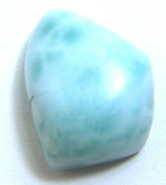 宝石名 天然　ラリマー 産地 　ドミニカ産 重さ 　4．89ct サイズ 　12x9．2x5．2ミリ 色 　青色 商品説明 　まだら模様とやさしいブルーカラー。 発送 簡易書留郵便も対応しています。重さにより価格変わります。