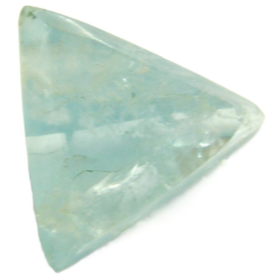 宝石名 　天然石　アクアマリン 産地 　ブラジル産 重さ 　5．70ct サイズ 　14．9x12．4x7．9ミリ 色 　ブルー色 商品説明 　三角　ファセットカット。 発送 簡易書留郵便も対応しています。重さにより価格変わります。