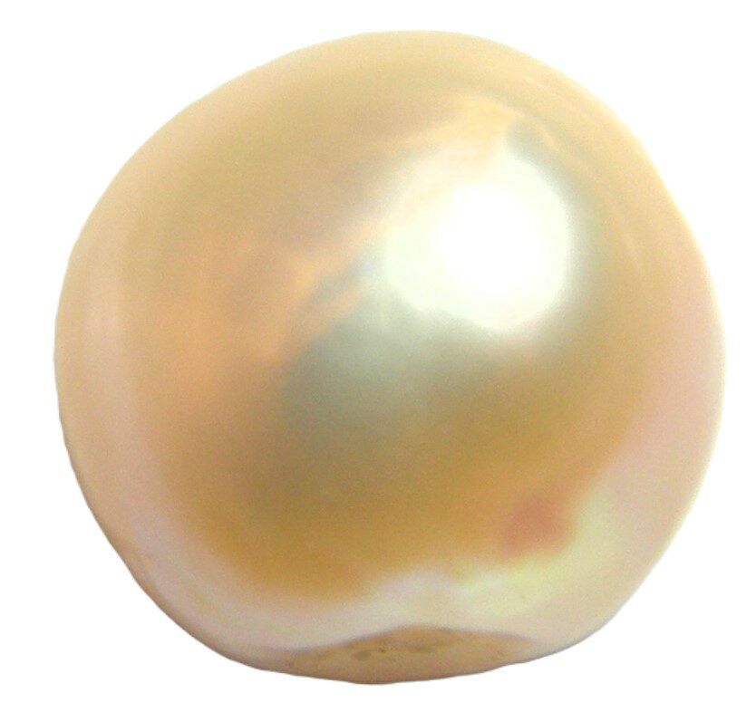 宝石名 天然石 　淡水パール 産地 　・・・産 重さ 　7．73ct サイズ 　11．3x10．7x8．2ミリ 色 　淡ピンク色 商品説明 　淡水パール　エクボあり。 発送 簡易書留郵便も対応しています。重さにより価格変わります。