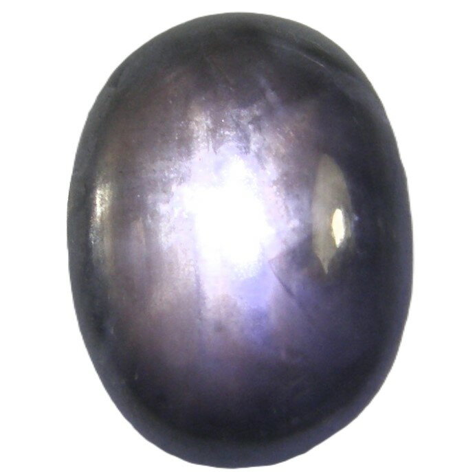宝石名 天然石　スターサファイア 産地 　スリランカ産 重さ 　2．81ct サイズ 　10．2x7．5x3．2ミリ 色 　ダークパープル色 商品説明 　強い光ペンライト照射しますと12条スター効果見られます　スリランカ産。 発送 簡易書留...