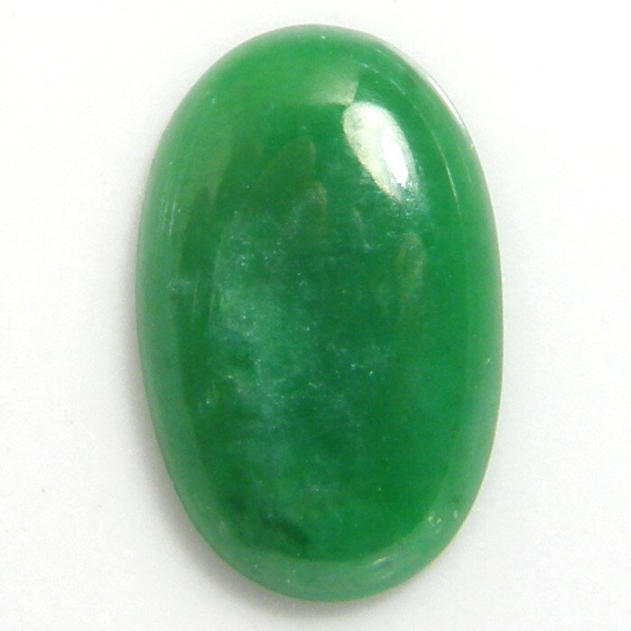 宝石名 天然石　翡翠　ジェード 産地 　ミャンマー産 重さ 　1．92ct サイズ 石のサイズ 　12x7．6x2．3ミリ 色 　緑色 商品説明 　色合いとても良いのですが白色が少し見えてしまいますので特価　ミャンマー産、染め含浸無しナチュ...