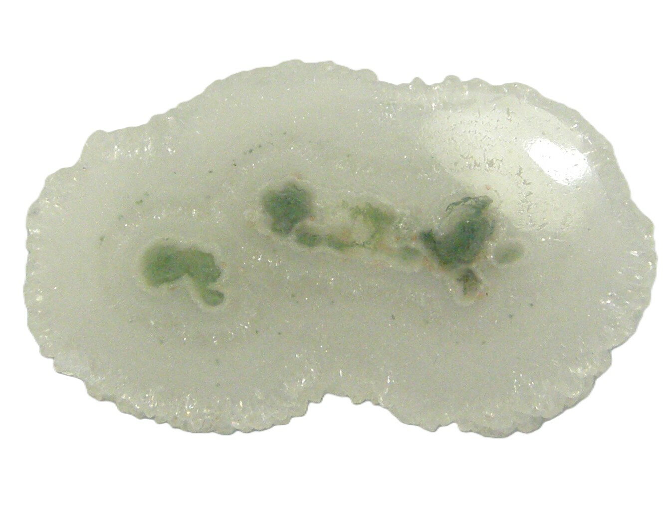 宝石名 天然 トレジャーメノウ 産地 ブラジル産 重さ 26．7ct サイズ 35x20x4．6ミリ 色 ホワイト色 商品説明 トレジャーメノウ 3つ空洞のような模様が魅力的 半透明 。 発送 簡易書留郵便も対応しています。重さにより価格変...
