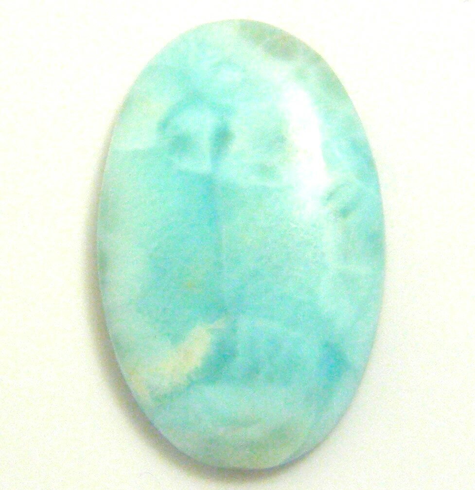 宝石名 天然ラリマー 産地 ドミニカ産 重さ 　40．61ct サイズ 　35x22．5x5．9ミリ 色 青色 商品説明 ドミニカ産 ラリマール＝ラリマー。 発送 簡易書留郵便も対応しています。重さにより価格変わります。
