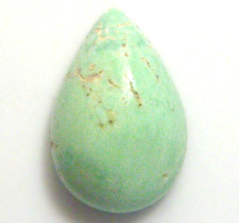 宝石名 天然　バリサイト 産地 　アメエリカ産 重さ 　3．83ct サイズ 13．1x8．9x5．6ミリ 色 　グリーン色 商品説明 　ペアシェイプカボションカット　。 発送 簡易書留郵便も対応しています。重さにより価格変わります。