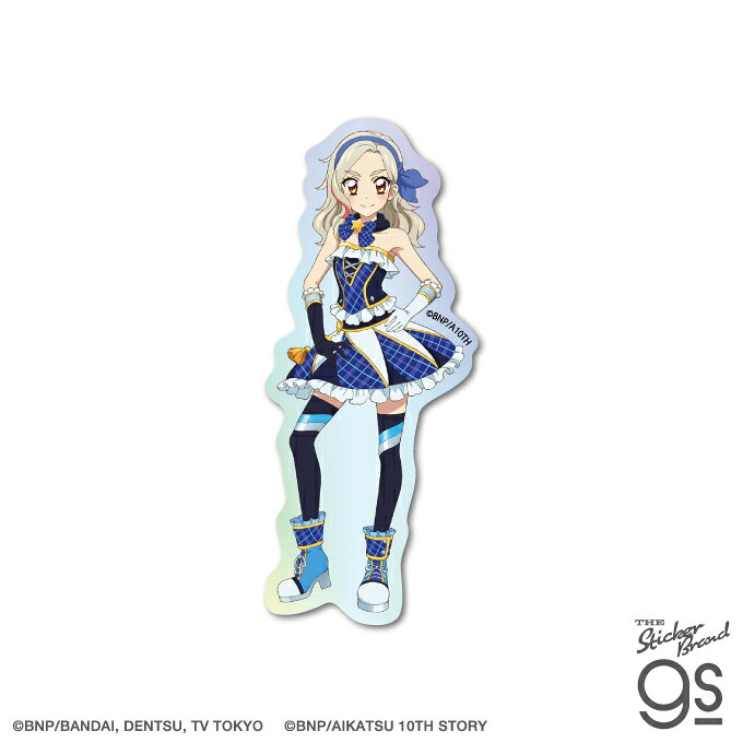 「アイカツ！シリーズ」のアイドルたちがステッカーになりました！ ホログラムステッカーは、角度によって虹色に反射！ アイドルの衣装を身にまとったキャラクターたちにぴったりの 可愛くてゴージャスなデザインです♪ プレゼントやコレクションはもちろ...