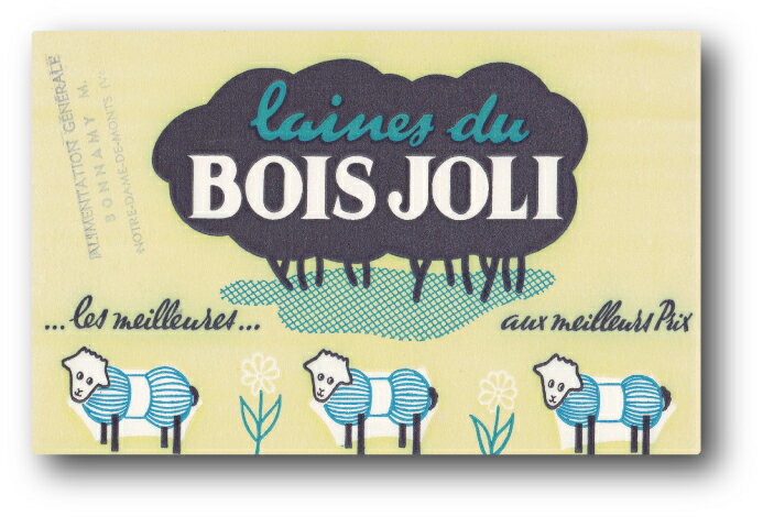 シートサイズ：A4 ステッカーサイズ：W287X184mm ありそうで無かったポスター感覚のウォールステッカーです！ Buvard/ビュバーというフランスの昔の広告シリーズが登場！ 糊残りしにくい新素材なので、クロス素材の壁紙に貼っても安心...