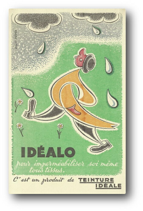 シートサイズ：A4 ステッカーサイズ：W184X287mm ありそうで無かったポスター感覚のウォールステッカーです！ Buvard/ビュバーというフランスの昔の広告シリーズが登場！ 糊残りしにくい新素材なので、クロス素材の壁紙に貼っても安心...