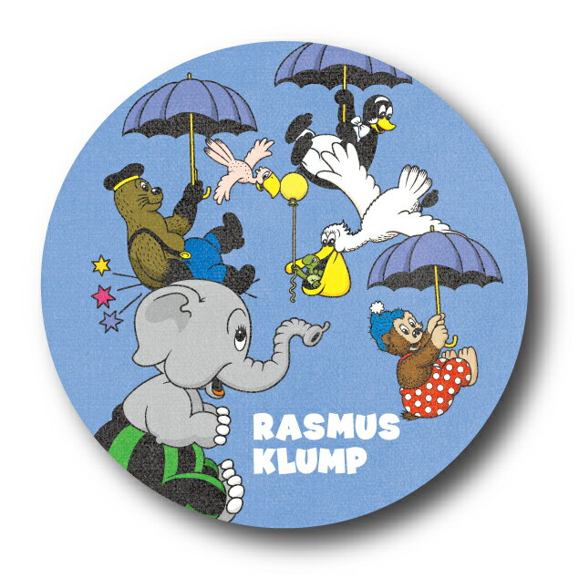 サイズ：直径約7.6cm ピンタイプ (C)2015 Rasmus Klump ・Jammy　