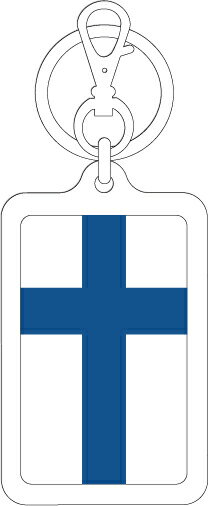 SIZE:W3.3cm H5cm（キーホルダー部分） カラーはホワイトとブラックがございます。 屋外使用OK！耐水性のあるステッカーが キーホルダーの両面に張られています。 便利な2WAYなので、鍵と一緒はモチロン、 カバンや携帯など色々な...