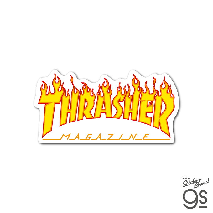 一目でわかるロゴが世界中で愛される スケートボードカルチャーを代表するブランド『THRASHER』 貼るだけでストリート感あふれる存在感を放つステッカーが登場しました！ アイコニックなロゴや個性的なイラストを楽しめるダイカットステッカーは、...