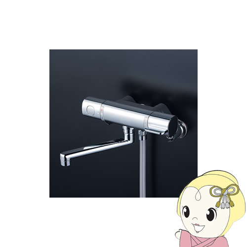 ■　KVK　■※取付けは取付工事専門業者にご依頼ください。ご注文前には図面などのご確認いただきますよう宜しくお願い致します。■メッキ3wayワンストップシャワーヘッド付／　メタリックホース1.6m／メッキハンガー■170mmパイプ付