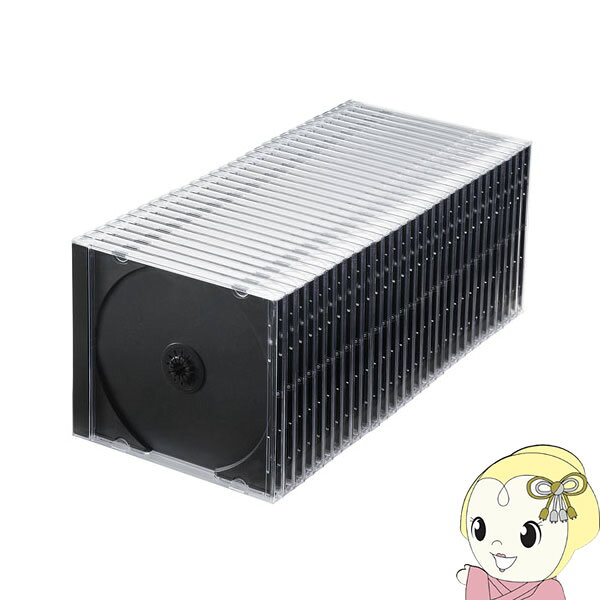 ■　サンワサプライ　■◆　主な特長　◆・一般的な音楽CDのケースと同じ厚さ10mmのプラケースです。・100％バージンPS樹脂材を使用しており臭いが少なく耐久性も高い高品質なプラケースです。・DVD、CDはもちろんブルーレイディスクの保管に...