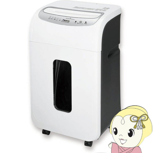 ■　アスカ　■光るダストボックス！大量細断シュレッダー◆　主な特長　◆◆　主な仕様　◆定格細断枚数22枚/19枚（A4コピー用紙 50/60H最大細断枚数26枚/21枚（A4コピー用紙 50/60Hz）定格使用時間30分間ダストボックス容量...