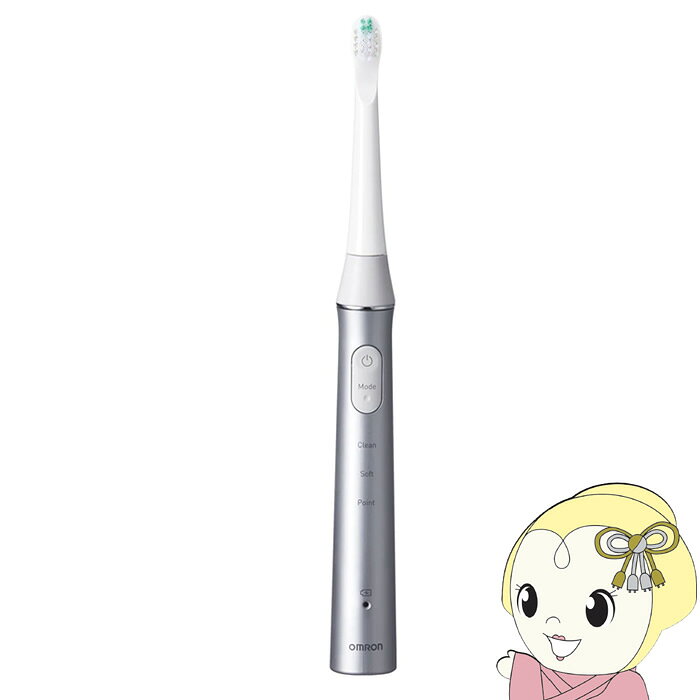 ■　OMRON(オムロン)　■薄型×屈曲で満足感のある奥歯磨きを実現できる替えブラシ付き最上位モデル◆　主な特長　◆●3つのブラッシングモード搭載(クリーンモード、ポイントケアモード、ソフトケアモード)●薄型ヘッド × 11度のアングルヘッ...