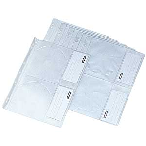 ■　サンワサプライ　■追加ファイル(5枚)【FF-CD20P】メディアの整理・管理に最適なA4ファイルサイズのCD・DVD用リフィルシート。◆　主な特長　◆●FF-CD40用追加リフィルシートです。3シートまで追加して使用することができます...