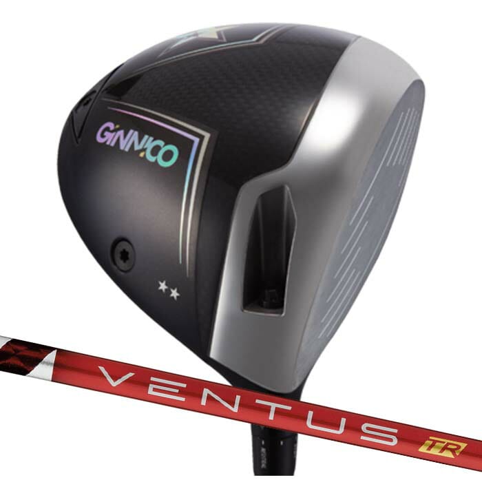 GINNICO MODEL 02C Two Star ドライバー Deep Typeフジクラ VENTUS TR RED