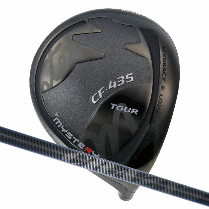 (カスタムクラブ) ミステリー MYSTERY CF-435TOUR ドライバー クレイジー CRAZY AVIS 435ccと ややコンパクトなボディサイズながら、 安定感のある大きな投影面積を持つミッドサイズ・シャローバックモデル。 掴...
