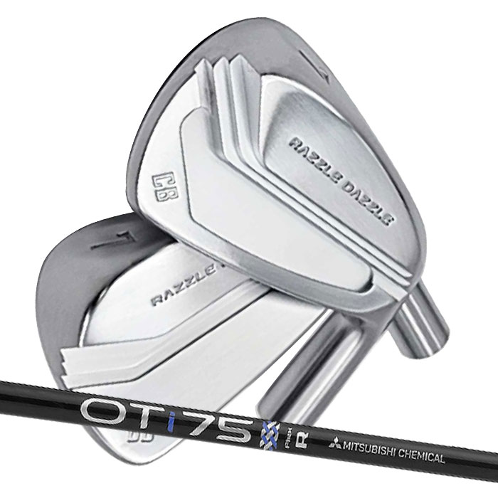 素材 軟鉄(S-15CK) 製法 一体鍛造＋CNCミルドCSI-BB / CSI-CB FORGED アイアン三菱ケミカル OT Iron単品 マッスルバックとキャビティーバックを同時発売。 ヘッドサイズ・トップブレードの暑さまで同じ。 好...