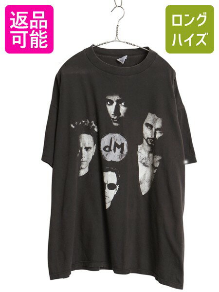 商品情報商品番号wst012639商品名90s USA製 ★ デペッシュモード ツアー 両面 プリント Tシャツ メンズ XL 程/ オールド オフィシャル バンド ロック シングルステッチ 黒商品説明90年代のオールド デペッシュ・モード...