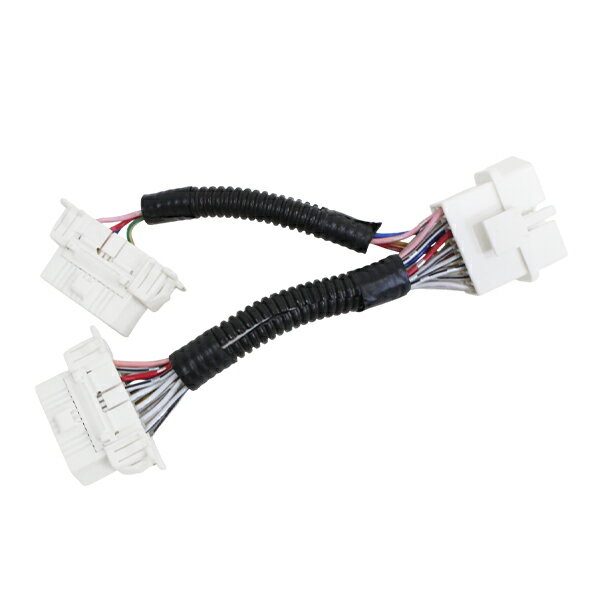 カスタム ドレスアップ カーパーツ 自動車 カスタムパーツ【商品詳細】・種類：コネクタ：オス16ピン×1　メス4ピン+16ピン◆セット内容：OBDII分岐ハーネス 1本【商品説明】OBDII 16+4タイプ 2ポート 分岐ハーネスOBDII...