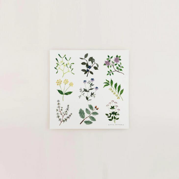 a good view PLANTS 20x20cm 北欧 アートポスター 国内外の優れたアート作品をキュレーションするa good viewのコレクション。 テキスタイルメーカー、QUARTER REPORTがスタートさせたアートポスター...