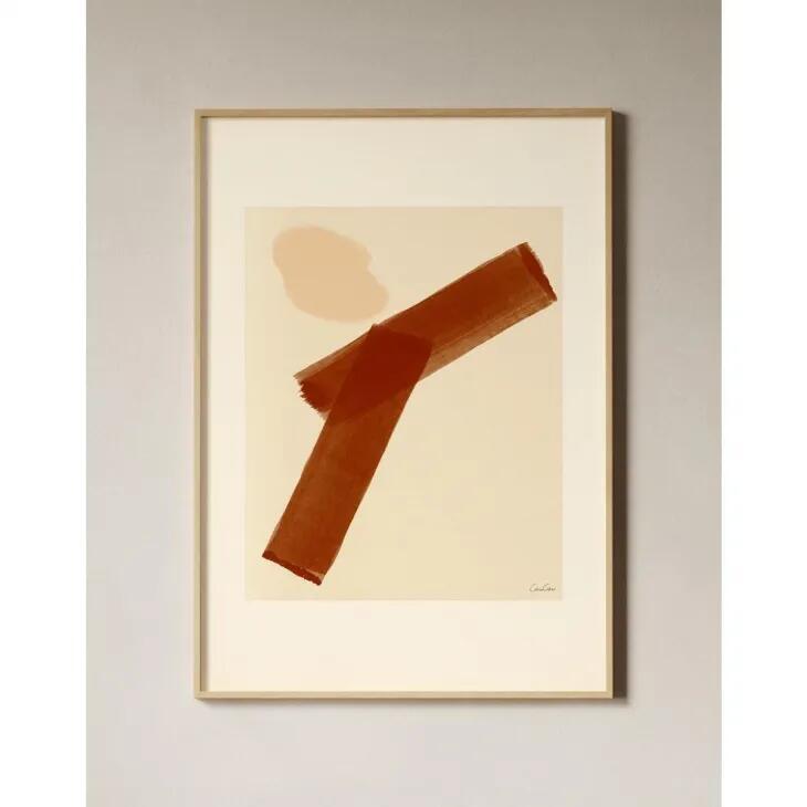 CARO CARO PRINTSInk Forms No. 43 (ABST-43)アートプリント/アートポスター (30x40cm) 北欧 デンマークのCaro Caro Printsによる美しいアートポスター。 ハンガリーの湖に面したリ...