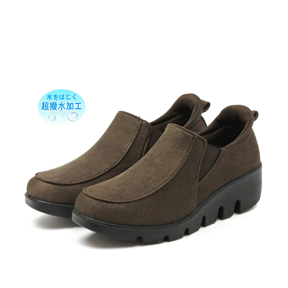 ■カラー：ダークブラウン ■アッパー素材：合成繊維 ■底素材：合成底 ■生産国:中国 ■重さ：片足約220g ■幅：やや広め ■サイズ感：普通 ■ヒールの高さ：約5cm ■ストームの高さ：約2.3cm [数値は23.5cmサイズ実寸] ★表...