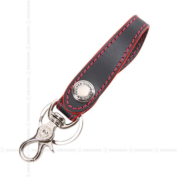 DEGNER/デグナー K-51 カラーキーホルダー ブラック/レッドメーカー品番：K-51-BKRD　／　レザーキーホルダー / LEATHER KEY HOLDER（ブラック/レッド） [K-51-BKRD]品　番：　K-51カラー：　...