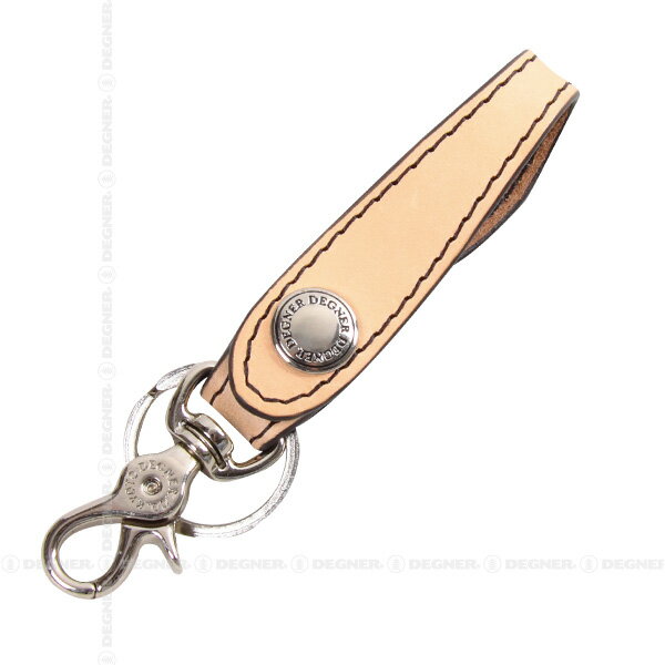 DEGNER/デグナー K-51 カラーキーホルダー TAN/ブラックメーカー品番：K-51-TNBK　／　レザーキーホルダー / LEATHER KEY HOLDER（タン/ブラック） [K-51-TNBK]品　番：　K-51カラー：　タ...