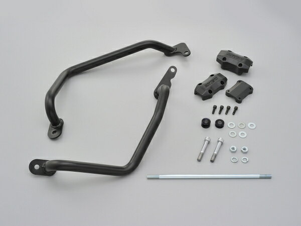 パイプエンジンガード MT/XSR系商品番号：95745大きく張り出さず目立ちにくいボルトオン装着可能なΦ25.4スチールパイプ製の強固なエンジンガードは、アメリカンのハンドルと同径なのでアクションカメラなどハンドルにクランプする用品の装着...