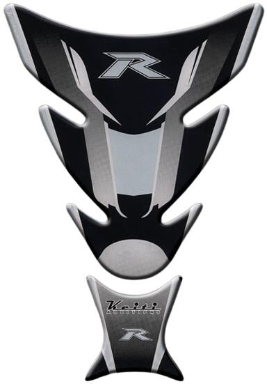 （商品詳細）Keiti/ケイティ　タンクパッド カワサキ R Kawasaki・R/ブラック適合 ：ユニバーサル[汎用]メーカー品番[カタログ品番] ：TKW504K色[カラー] ：ブラック材質[素材] ：UVクリアコーティングサイズ ：1...