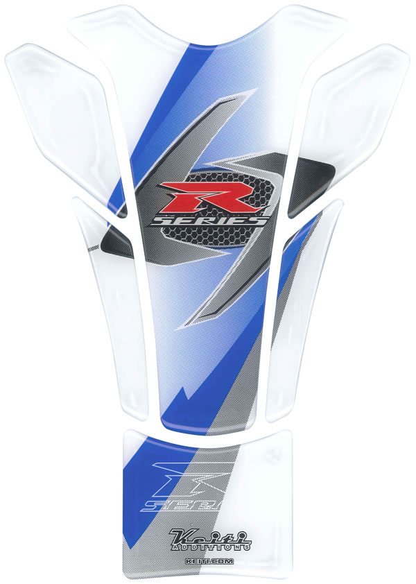（商品詳細）Keiti/ケイティ　タンクパッド スズキ R SUZUKI・R/ホワイト適合 ：ユニバーサル[汎用]メーカー品番[カタログ品番] ：TSZ609W色[カラー] ：ホワイト材質[素材] ：UVクリアコーティングサイズ ：17.5...