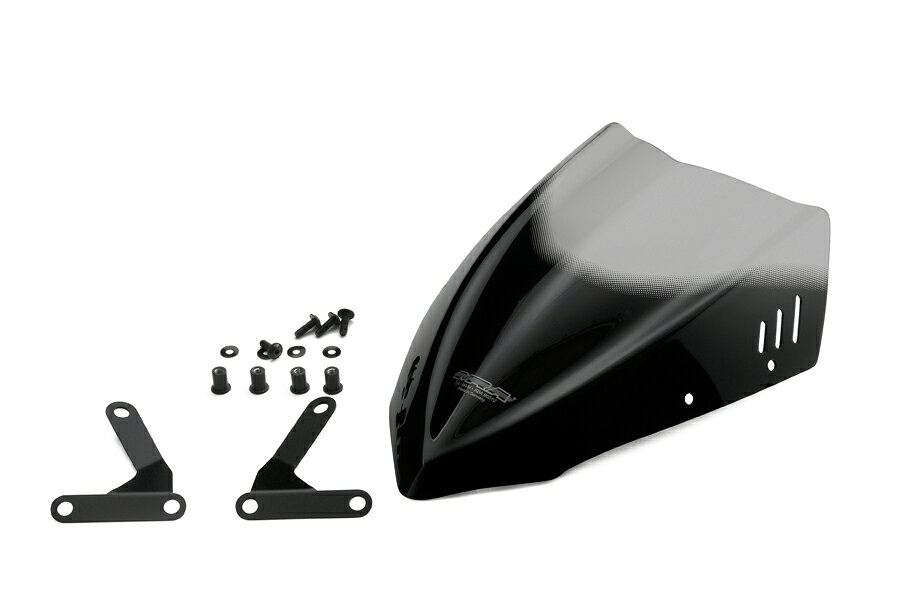 （商品詳細）エムアールエー/MRA　スクリーンレーシング スモーク GROM 13-15●適用車種 ホンダ[HONDA]…GROM [125](13-15) ●仕様材質・素材 アクリルサイズ 幅250mmx長さ300mm色（カラー） スモー...