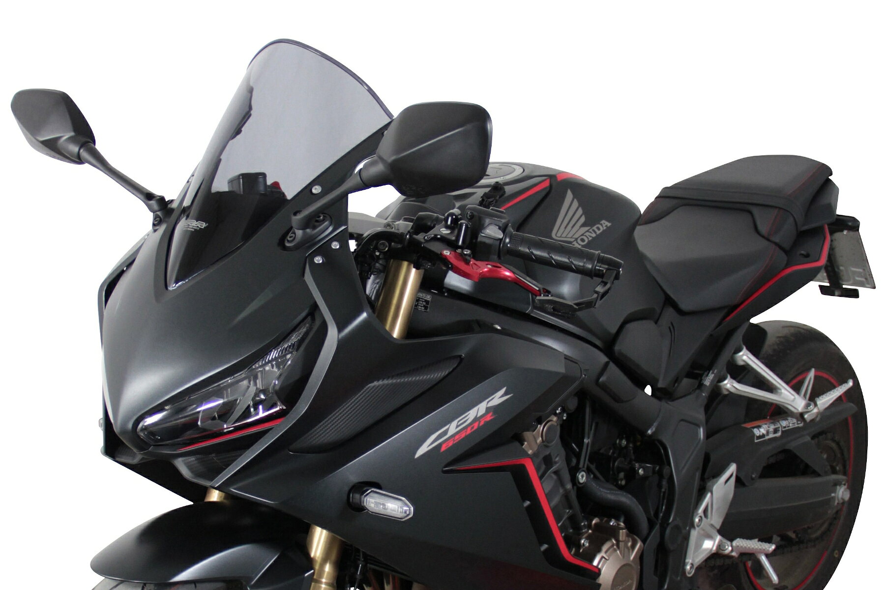 （商品詳細）スクリーン レーシング スモーク CBR650R 19-21JANコード：4549950959984エムアールエーMRA スクリーン レーシング スモーク CBR650R 19-21縦:365mm 横:310mm グラデーション...