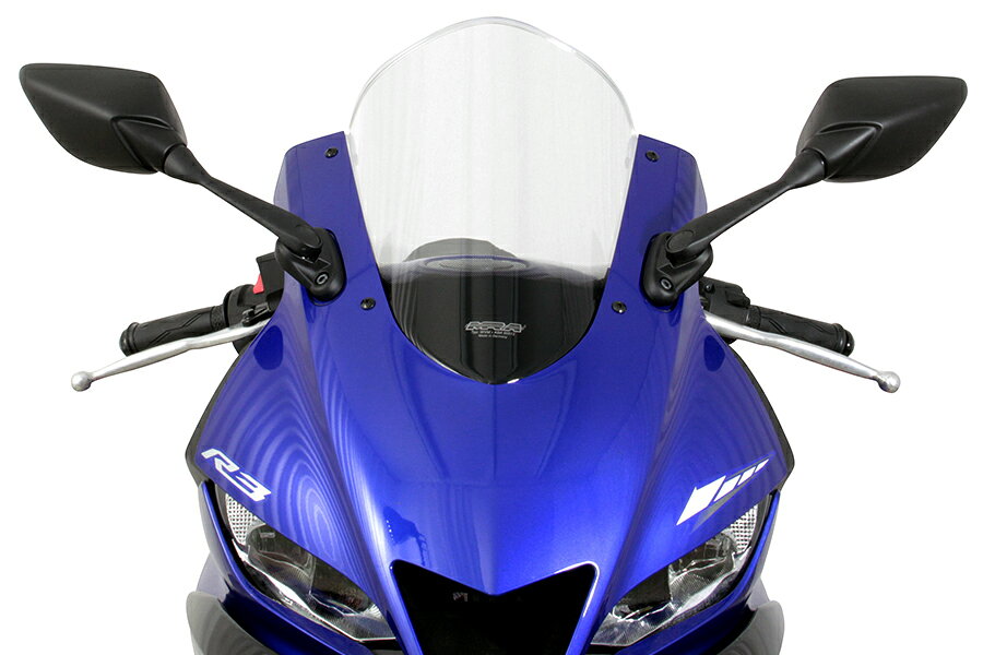 （商品詳細）MRA スクリーンレーシング クリア YZF-R25/R3 19-21適合 ：ヤマハ[YAMAHA]…YZF-R25/R3 19-21メーカー品番[カタログ品番] ：MR277C穴加工 ：不要厚み ：3(mm)色[カラー] ：ク...