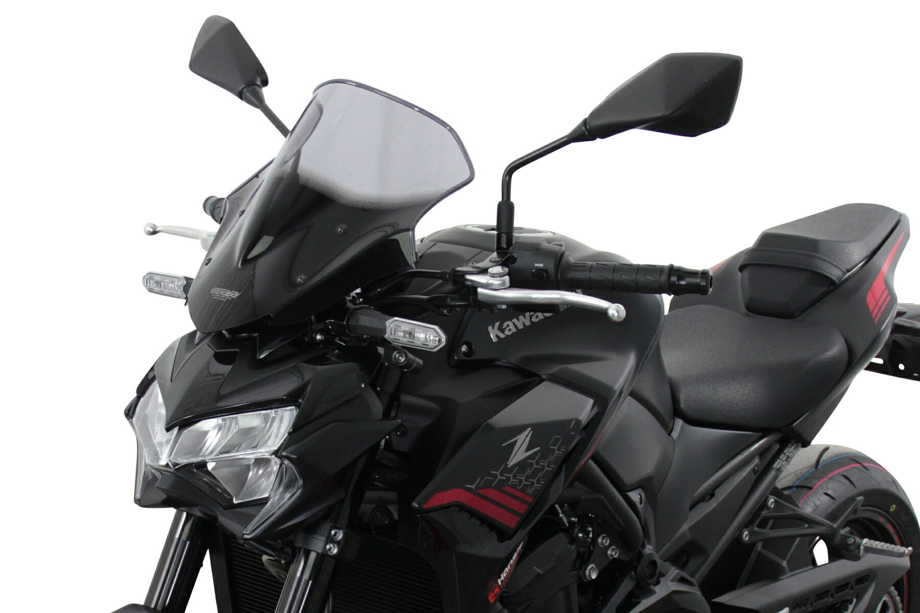 （商品詳細）スクリーン レーシング スモーク Z900 20-21JANコード：4550255384937エムアールエーMRA スクリーン レーシング スモーク Z900 20-21縦:340mm 横:340mm グラデーション有り、専用取...