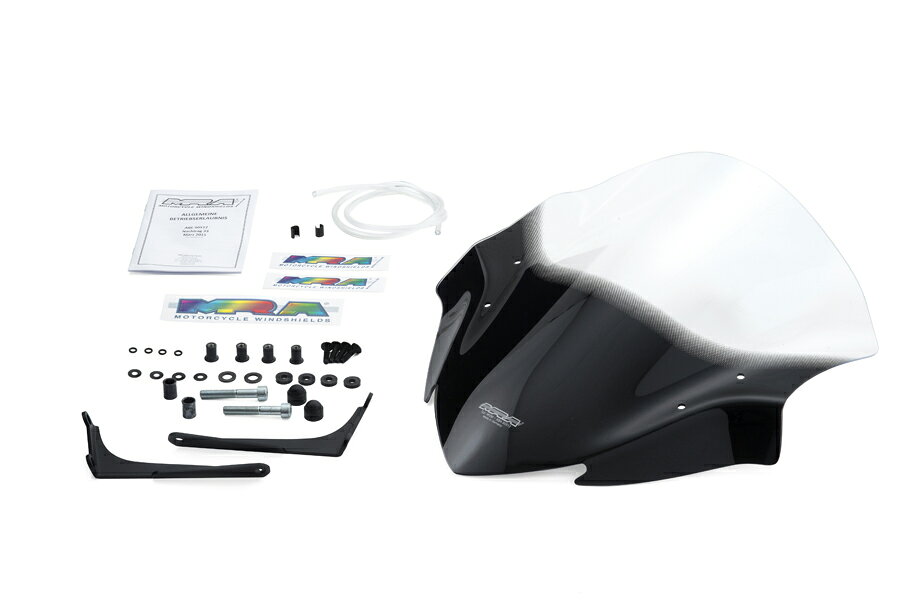 （商品詳細）エムアールエー/MRA　スクリーンツーリング クリア GSX-S1000 15-20●適用車種 スズキ[SUZUKI]…GSX-S1000(15-20) メーカー品番[カタログ品番] MT456C穴加工 不要厚み 3(mm)色[...