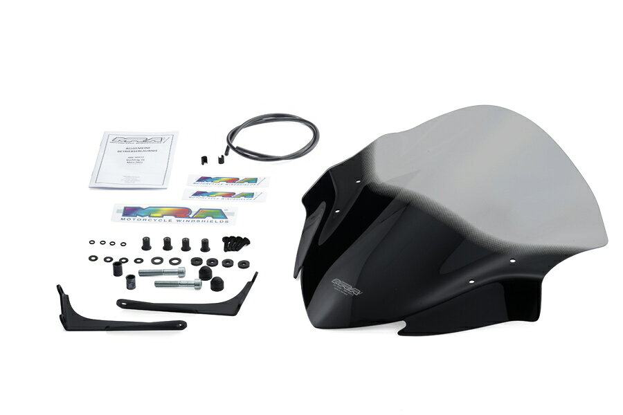 （商品詳細）エムアールエー/MRA　スクリーンツーリング スモーク GSX-S1000 15-20●適用車種 スズキ[SUZUKI]…GSX-S1000(15-20) メーカー品番[カタログ品番] MT456S穴加工 不要厚み 3(mm)色...