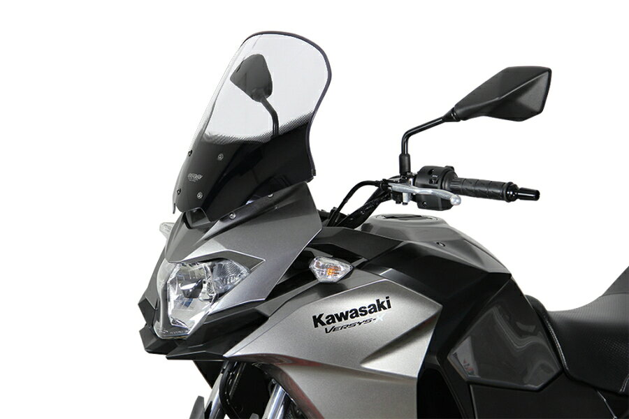 （商品詳細）エムアールエー/MRA　スクリーンツーリング クリア ●適用車種 カワサキ[KAWASAKI]…VERSYS250X ［ヴェルシス］(17-18)メーカー品番[カタログ品番] MT676C穴加工 不要厚み 3(mm)色[カラー]...