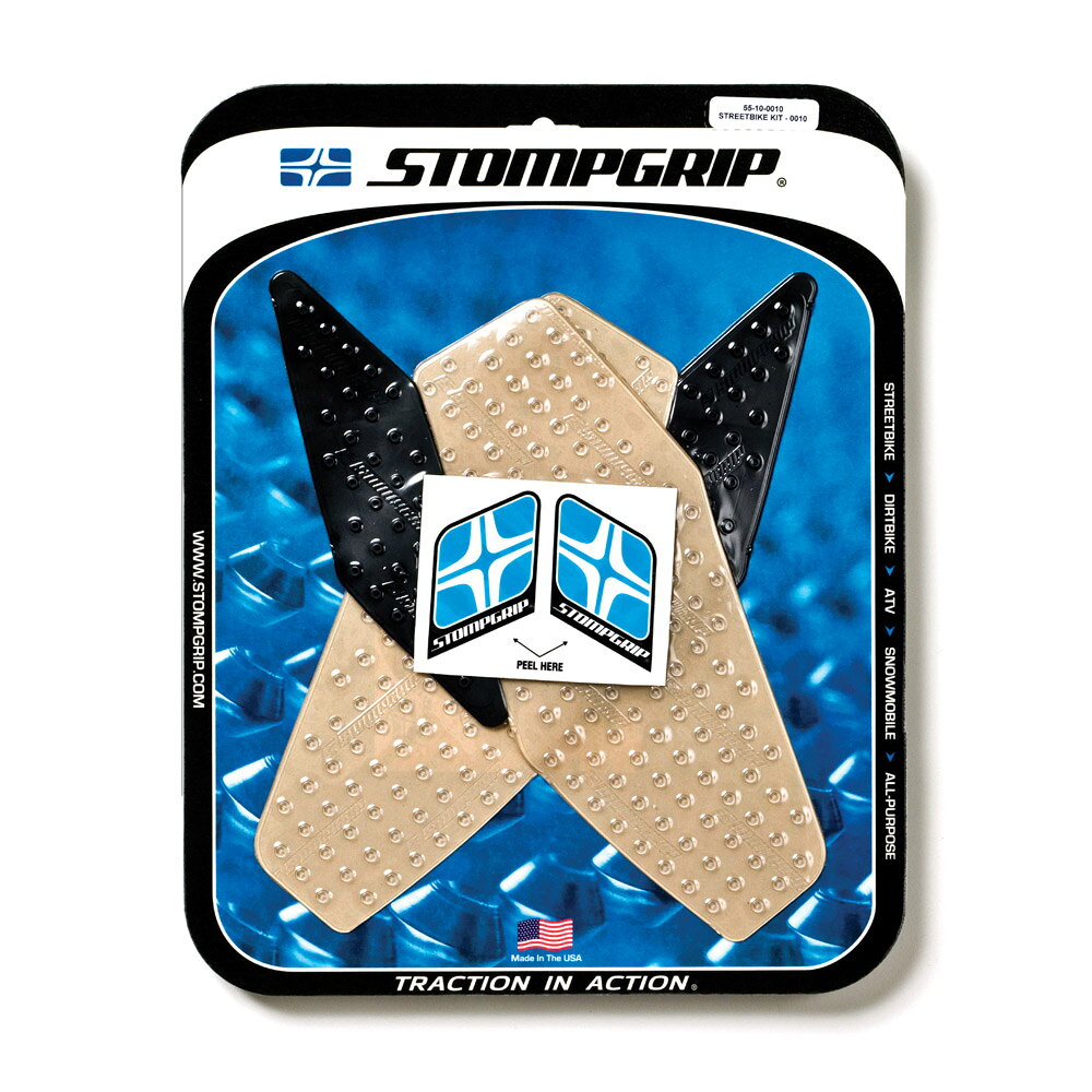 （商品詳細）STOMPGRIP/ストンプグリップ　トラクションパッドタンクキット クリア YZF-R6 08-15メーカー品番：55-10-0010C JANコード：4548664029310ストンプグリップSTOMPGRIP トラクション...