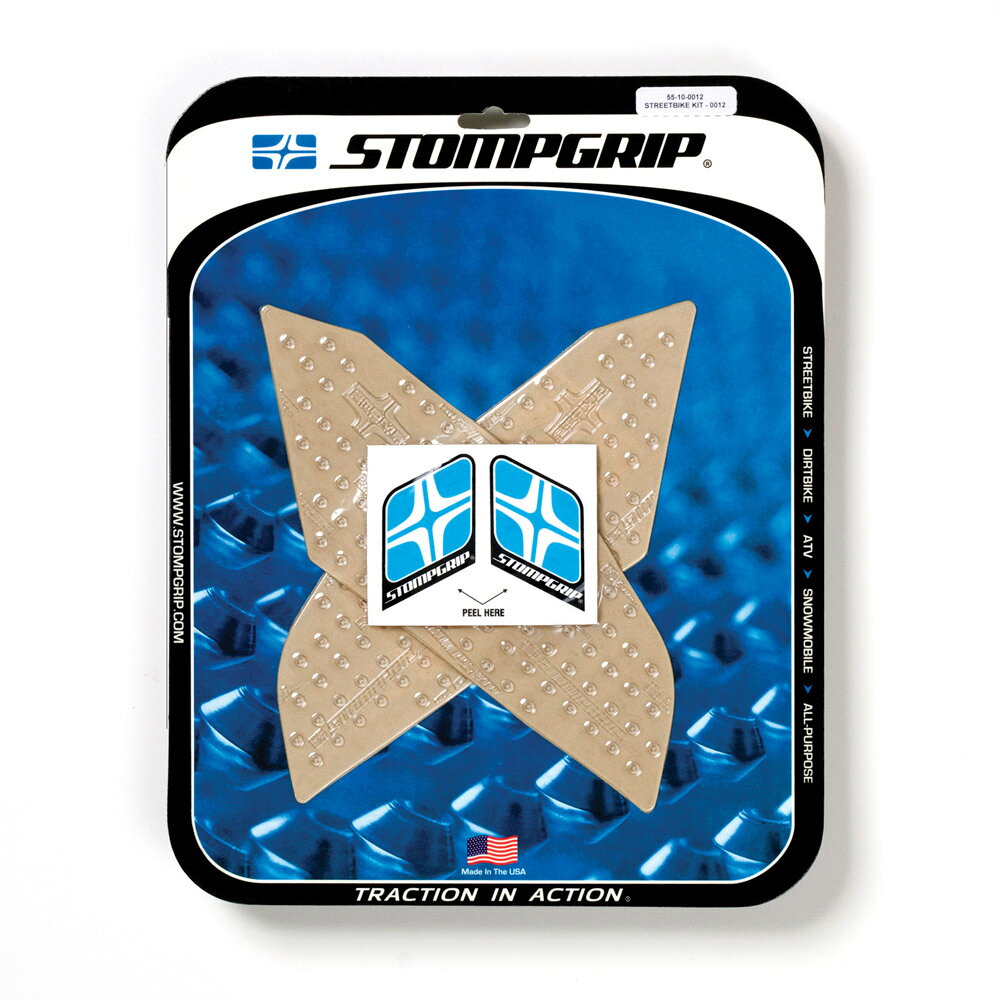 （商品詳細）STOMPGRIP/ストンプグリップ　トラクションパッドタンクキット クリア FJR1300 03-17メーカー品番：55-10-0012C JANコード：4548664917983ストンプグリップSTOMPGRIP トラクショ...