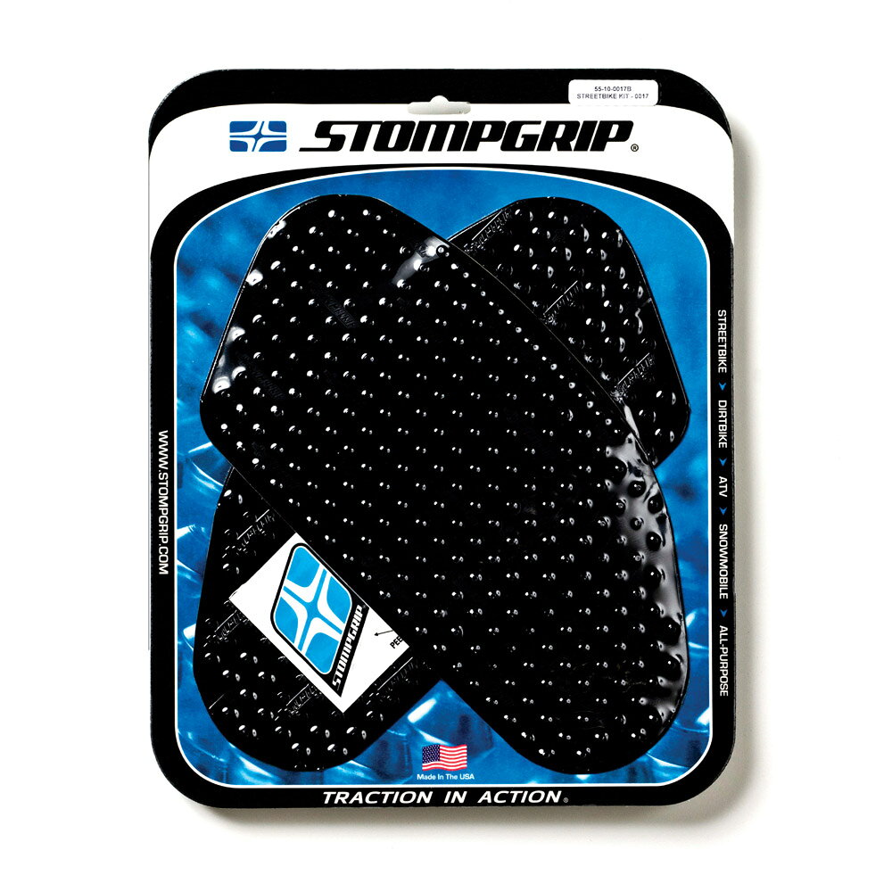（商品詳細）STOMPGRIP/ストンプグリップ　トラクションパッドタンクキット ブラック CBR600RR 03-06メーカー品番：55-10-0017B JANコード：4548664029389ストンプグリップSTOMPGRIP トラク...