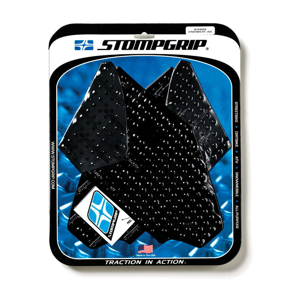 （商品詳細）STOMPGRIP/ストンプグリップ　トラクションパッドタンクキット ブラック CBR1000RR 12-15メーカー品番：55-10-0023B JANコード：4548664647163ストンプグリップSTOMPGRIP トラ...